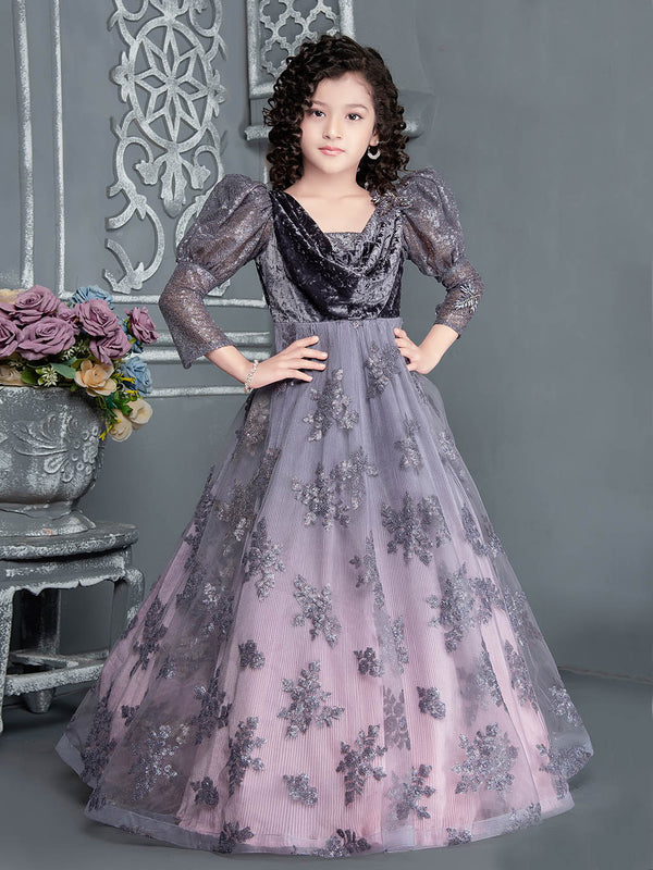 Party Wear Gowns for Girls – Buy Girls Gown Dress Online with Suvidha ...